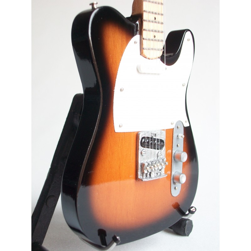 Guitare miniature Fender Telecaster sunburst Jonny Greenwood - Radiohead