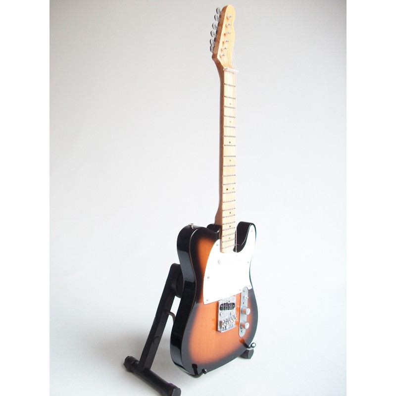 Guitare miniature Fender Telecaster sunburst Jonny Greenwood - Radiohead