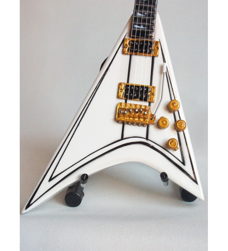 Guitare miniature flying V Jackson RR3 de Randy Rhoads