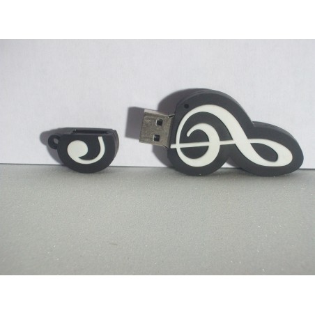 Clé USB en forme de Clé de Sol