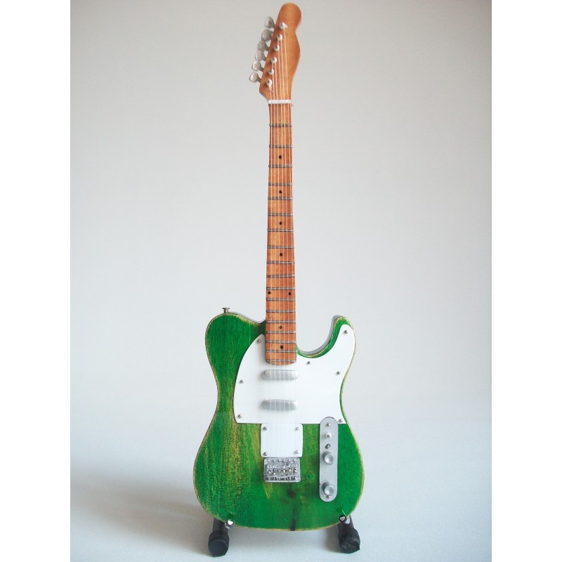 Guitare miniature Fender Telecaster Status Quo Francis Rossi